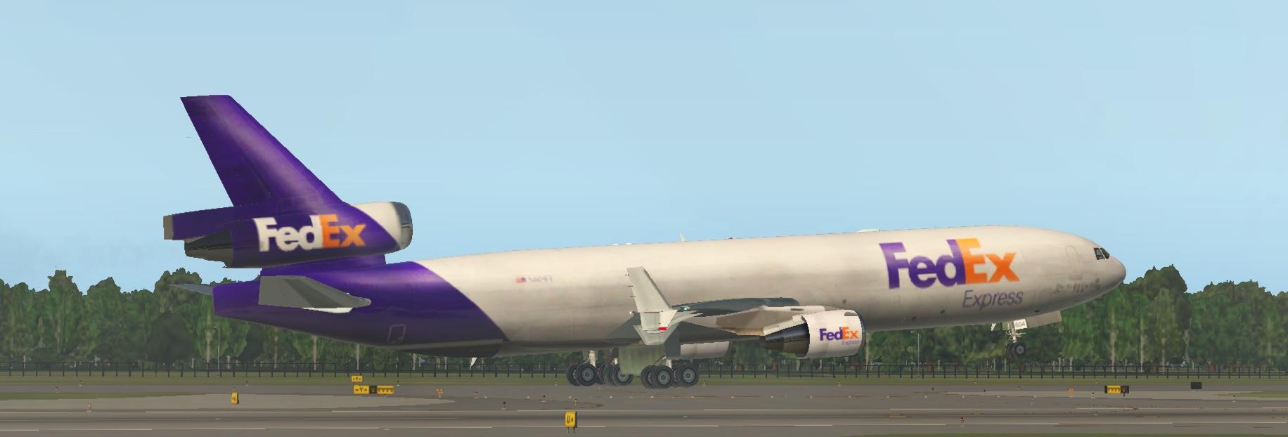 Improved FedEX Express N604FE "Hollis" Livery For MD-11 - Aircraft ...