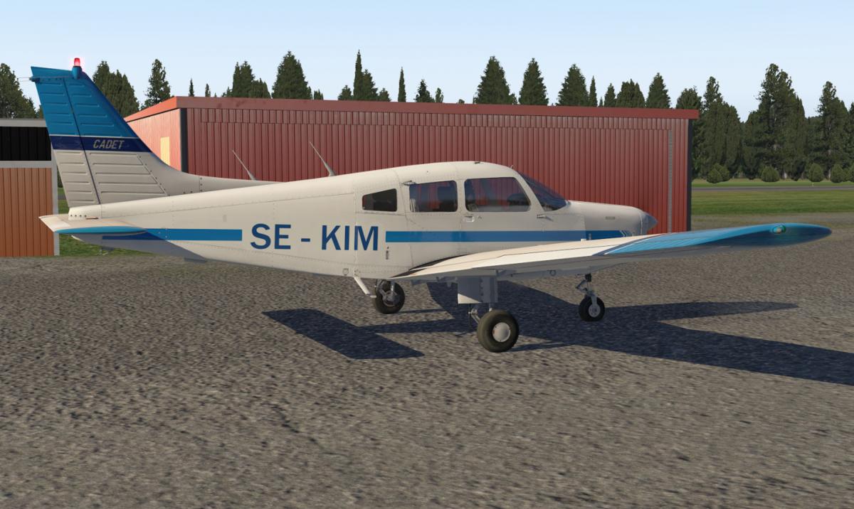 Piper PA-28 Warrior II - SE-KIM - Aircraft Skins - Liveries - X-Plane ...