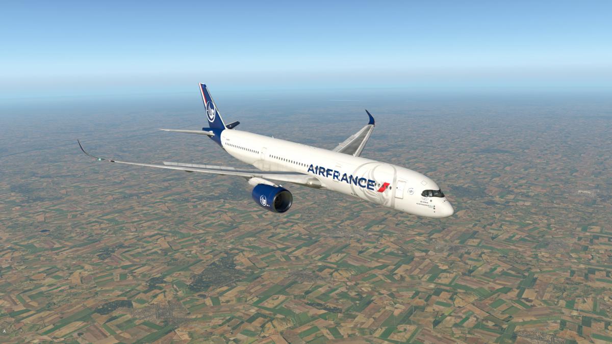 FF A350-900 | Air France Fictive (lstcrw) - Aircraft Skins - Liveries ...