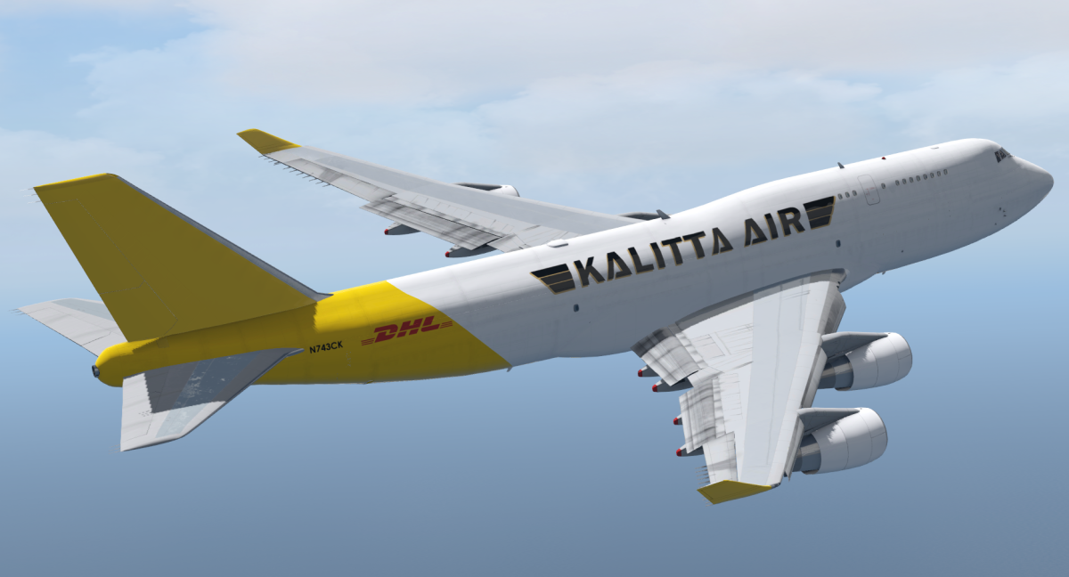 Kalitta Air | Boeing 747-400BCF - Aircraft Skins - Liveries - X-Plane ...