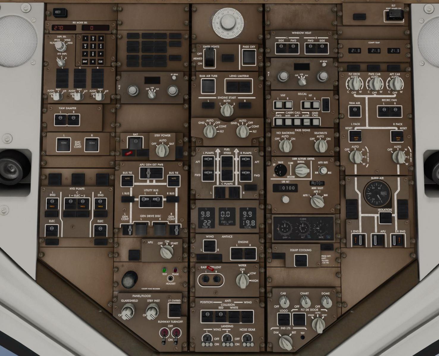 Engine bleed/hydraulic bugs[SOLVED] - Boeing 757 v2 Professional - X ...
