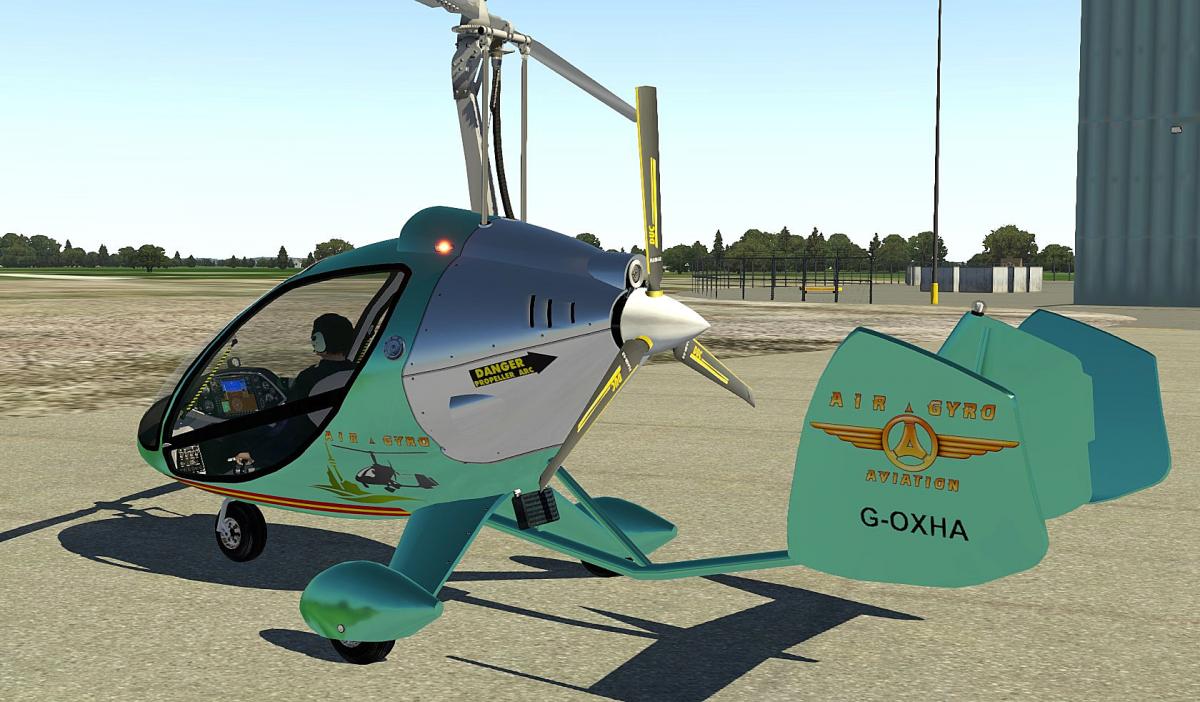 Air Gyro Aviation G-OXHA (Gyroplane JRO by jpb63) - Aircraft Skins ...