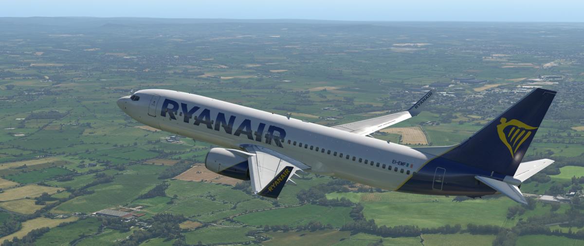 Ryanair Concept Livery EI-EMF for Zibo 737-800X 3.31+ - Aircraft Skins ...