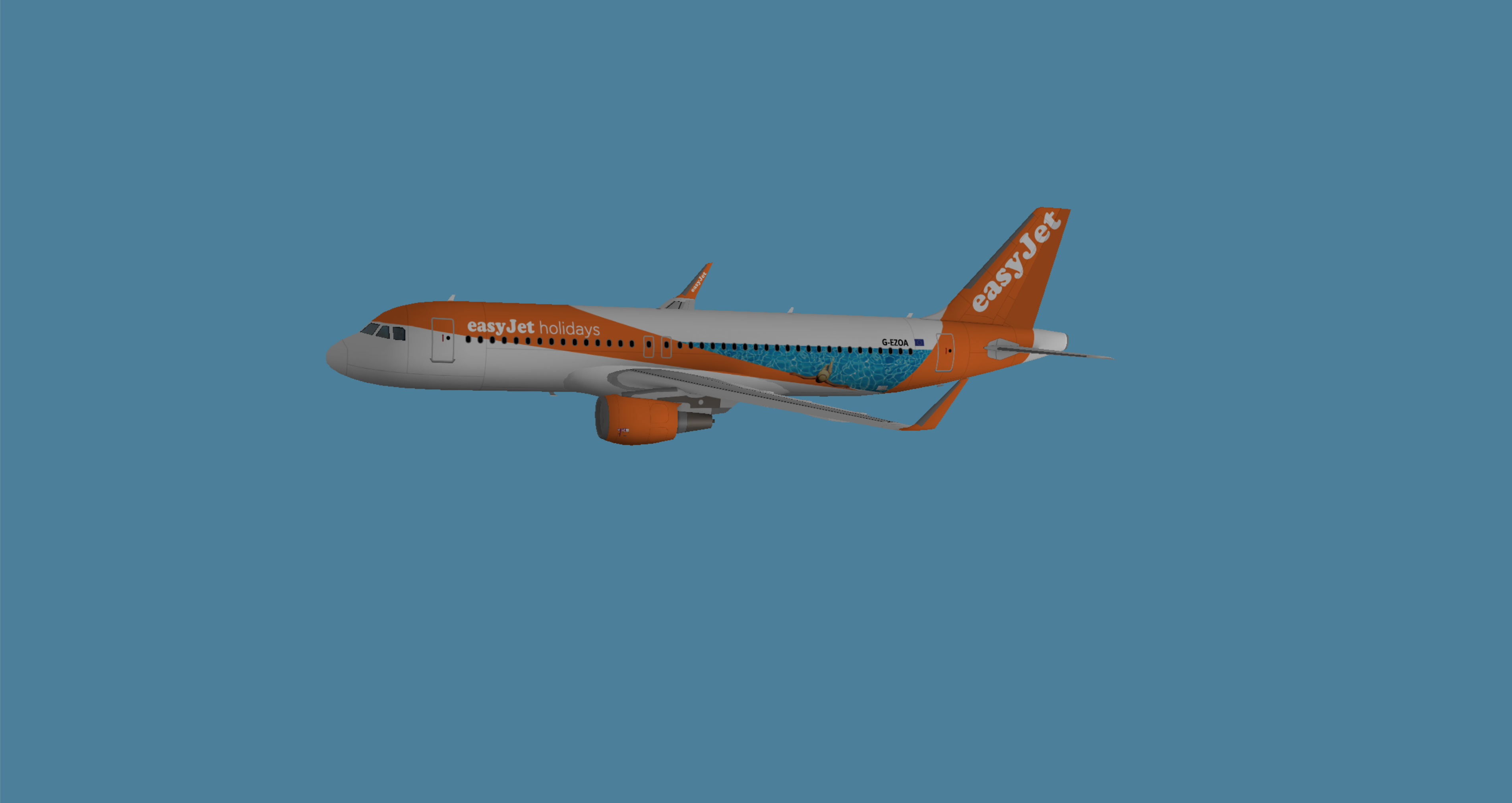 Traffic Global Easyjet Fleet - Aircraft Skins - Liveries - X-Plane.Org ...