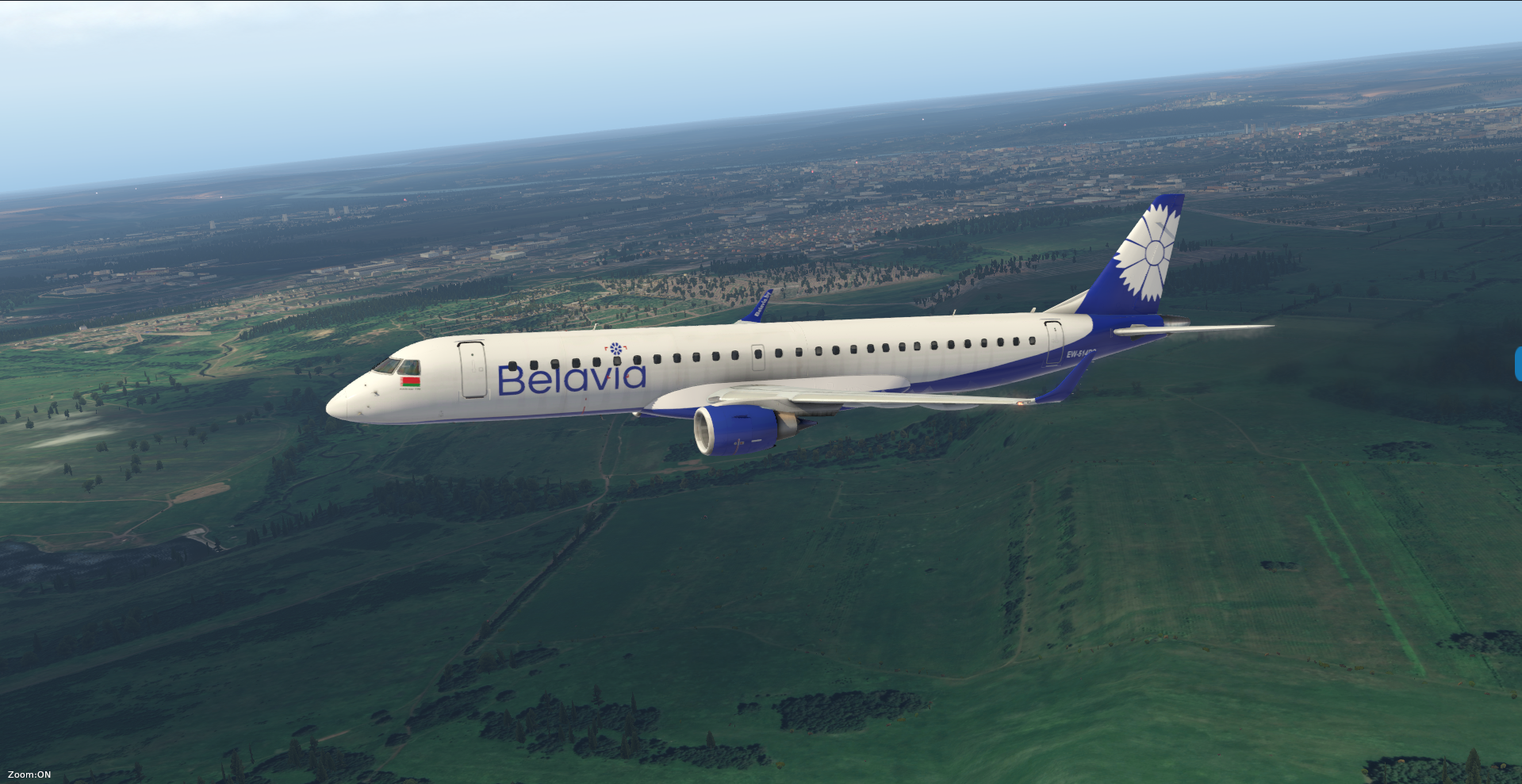 Belavia EMBRAER E-195 livery XCrafts - Freeware E175-E195 by X-Crafts ...
