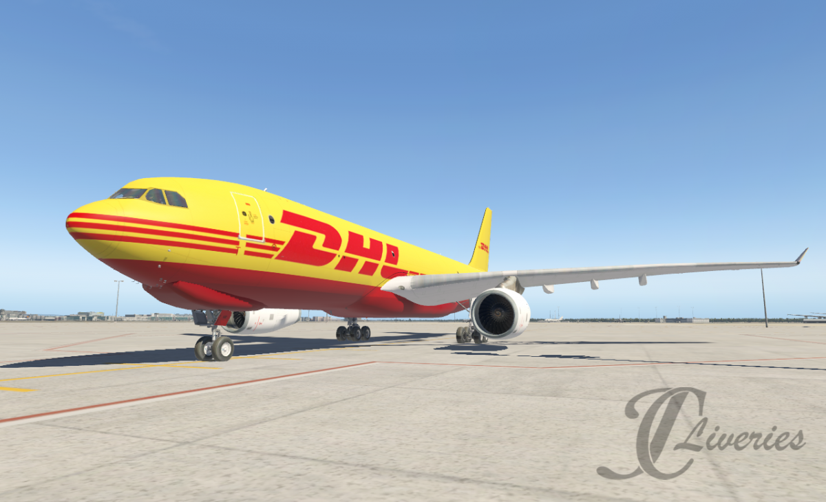 DHL Livery for XPP's Airbus A330-243F - Aircraft Skins - Liveries - X ...