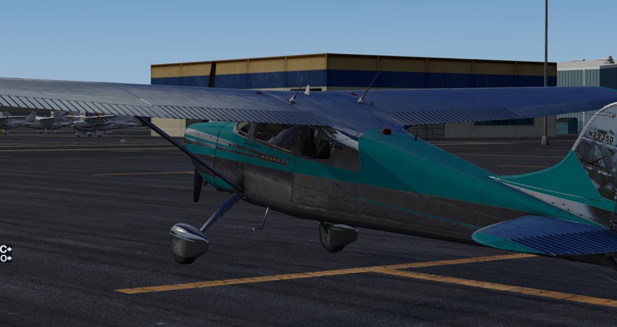 ALABEO C170B Real world Polished livery N2935D - Aircraft Skins ...