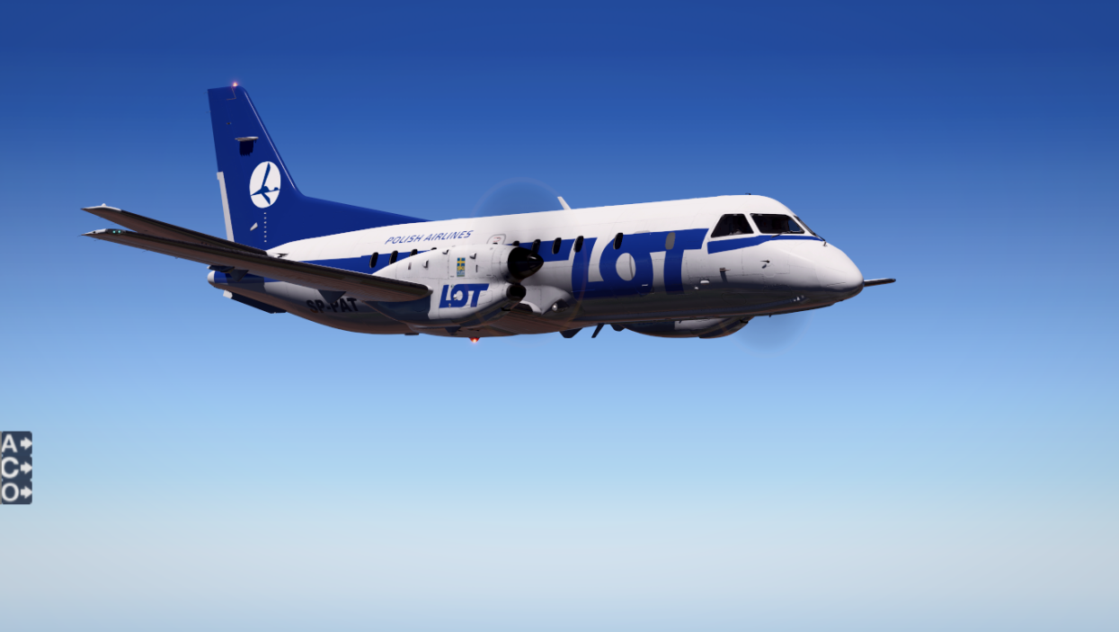 LOT repaint v1.0 for Carenado Saab SF-340 - Carenado Paints - X-Plane ...