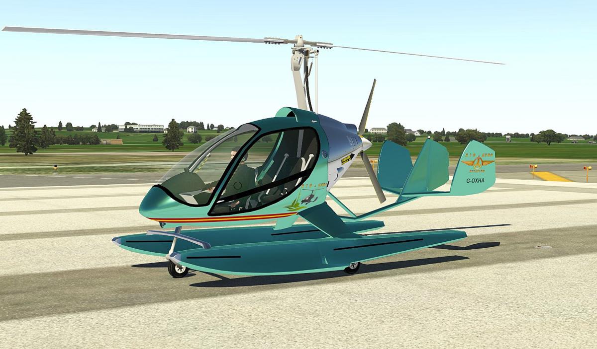 Air Gyro Aviation G-OXHA (Gyroplane JRO by jpb63) - Aircraft Skins ...