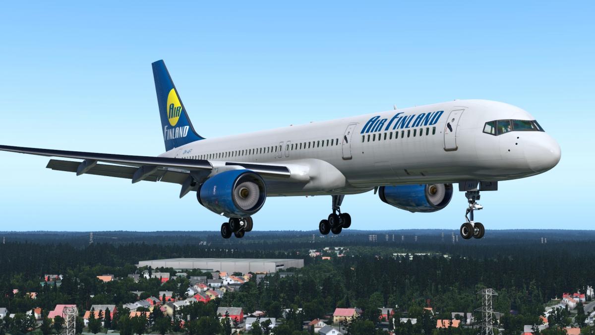 Air Finland OH-AFI for FlightFactor's 757 - Aircraft Skins - Liveries ...