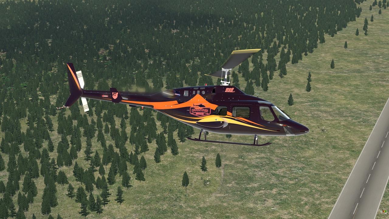 Bell 222UT - Mountain Adventures - Aircraft Skins - Liveries - X-Plane ...