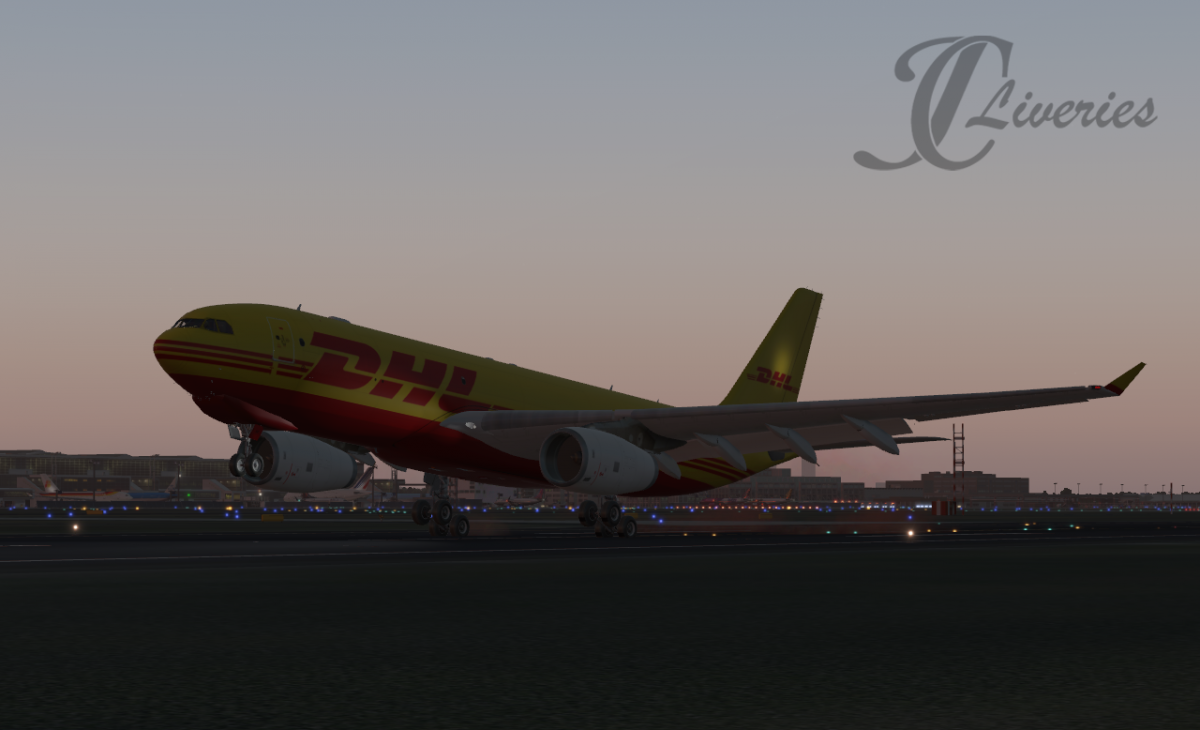 DHL Livery for XPP's Airbus A330-243F - Aircraft Skins - Liveries - X ...
