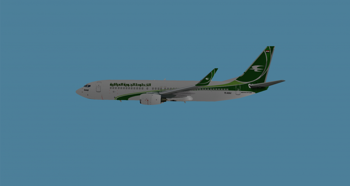 Traffic Global Boeing 737-800 Iraqi Airways - Aircraft Skins - Liveries ...