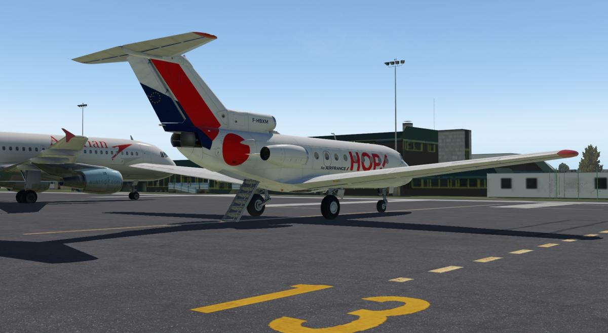 Yakovlev Yak-40 HOP! livery (fictional) - Aircraft Skins - Liveries - X ...