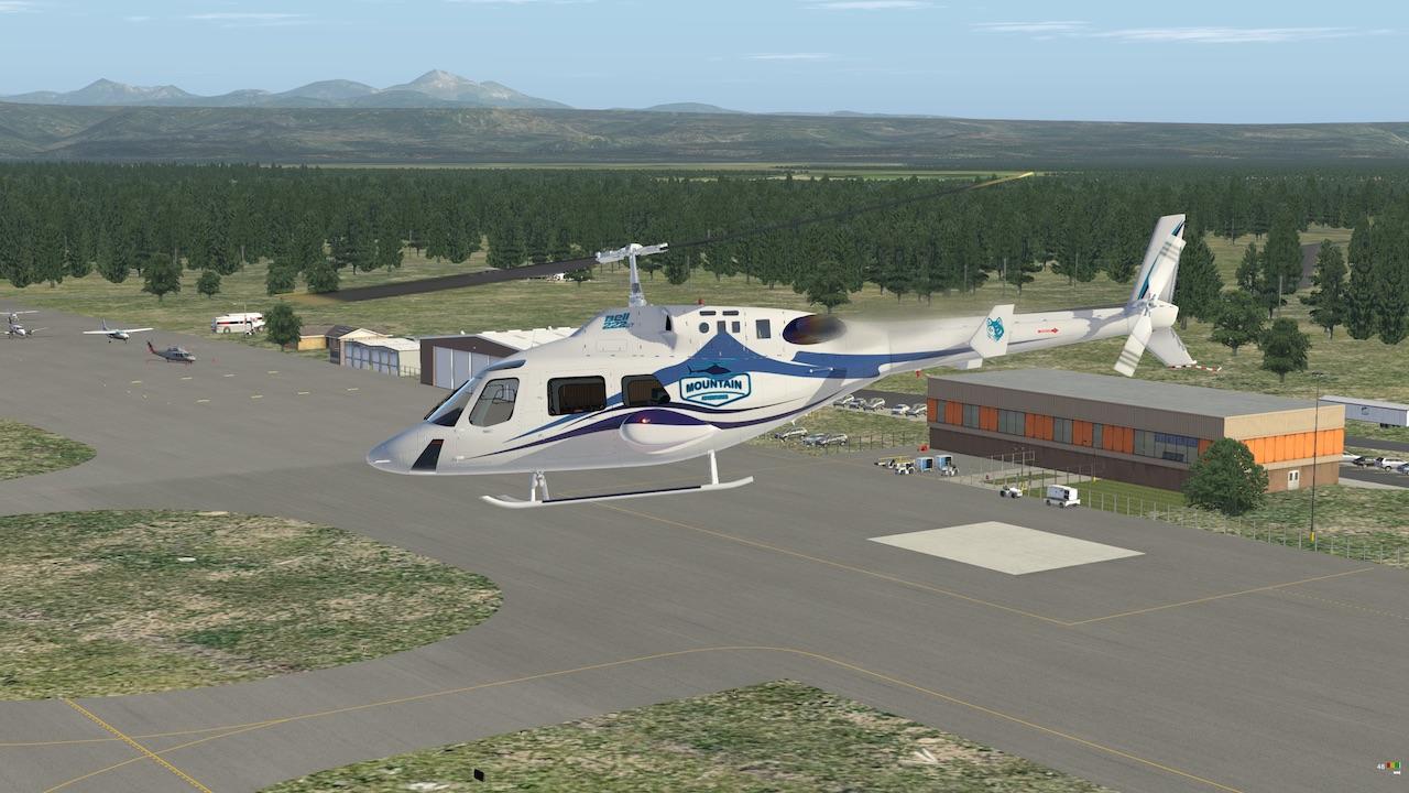 Bell 222UT - Mountain Adventures - Aircraft Skins - Liveries - X-Plane ...