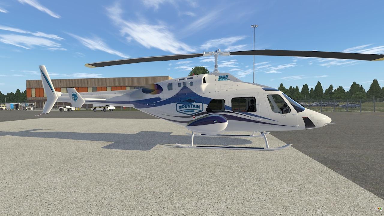 Bell 222UT - Mountain Adventures - Aircraft Skins - Liveries - X-Plane ...