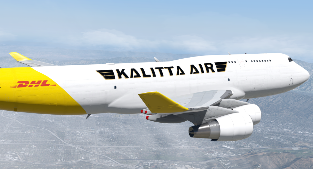 Kalitta Air | Boeing 747-400BCF - Aircraft Skins - Liveries - X-Plane ...