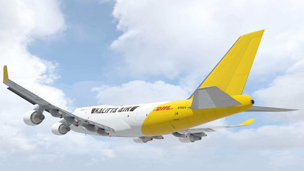 Kalitta Air | Boeing 747-400BCF - Aircraft Skins - Liveries - X-Plane ...