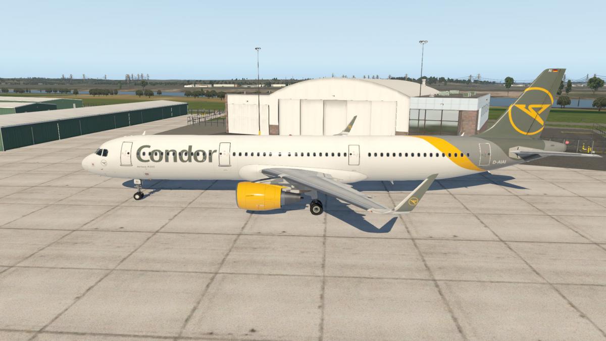 ToLiss A321 Condor (New and Sunny Heart) - Aircraft Skins - Liveries ...