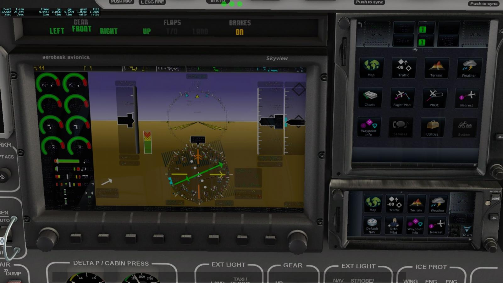Pixelated screens? - Eclipse 550 NG - X-Plane.Org Forum