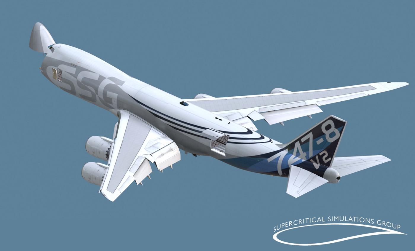 747-8 V2 Freighter Sneak Peek - Boeing 747-8 - X-Plane.Org Forum