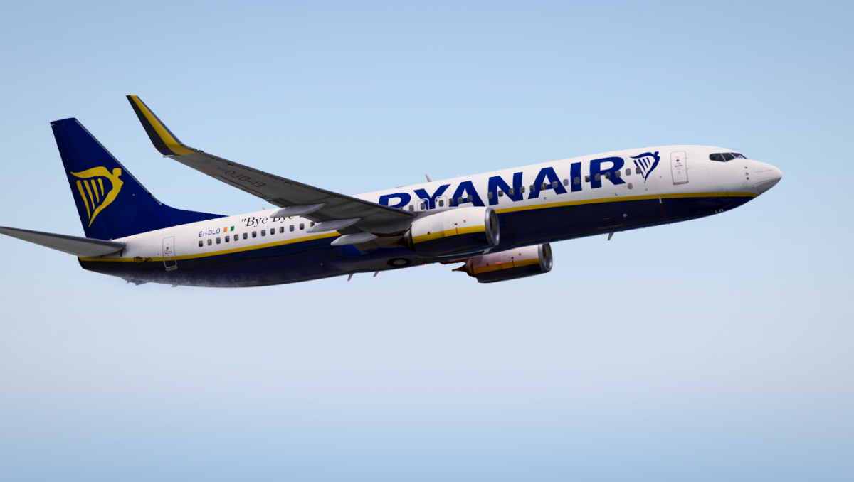 Ryanair EI-DLO (Bye Bye EasyJet) - Boeing 737-800 ZIBO - Aircraft Skins ...