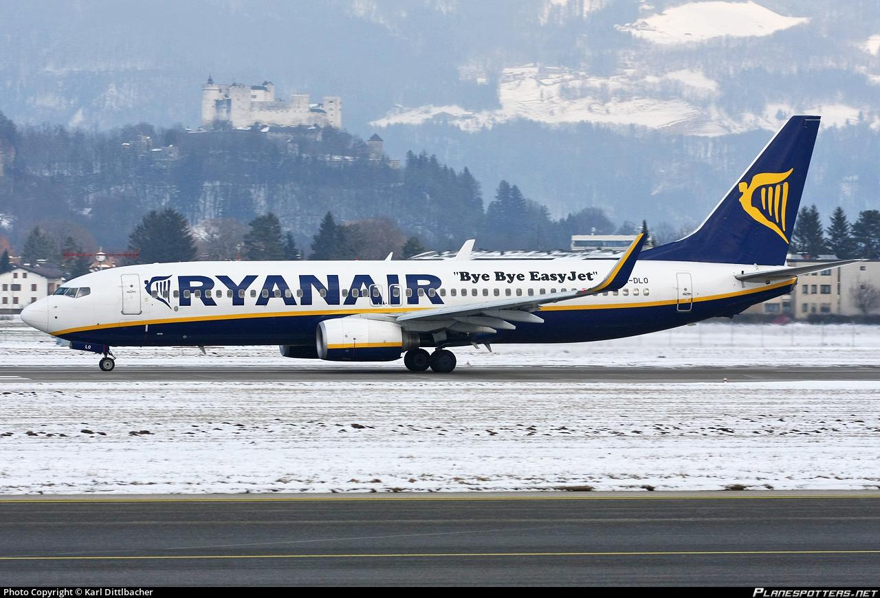 Ryanair EI-DLO (Bye Bye EasyJet) - Boeing 737-800 ZIBO - Aircraft Skins ...