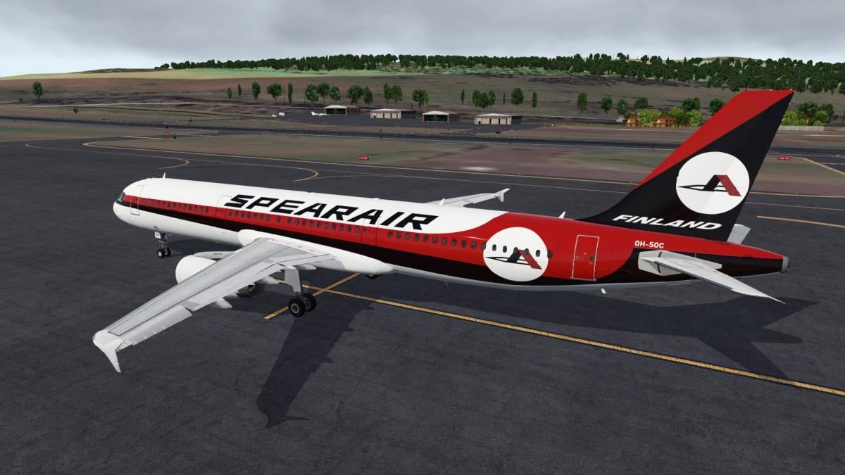 ToLiss A321 SpearAir OH-SOC (Fictional) - Aircraft Skins - Liveries - X ...