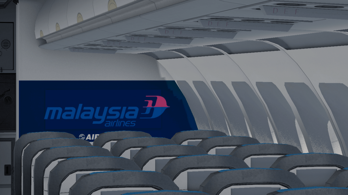 A321 Livery Malaysia Airlines Custom Livery Complete With Chairs ...