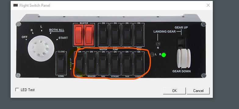 Logitech G Pro Flight Switch Panel light switched no longer function ...