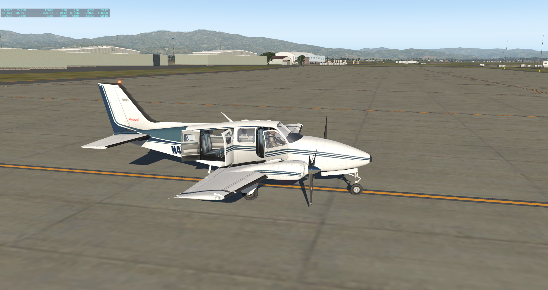 X-KeyPad configuration for the Laminar Research Beech 58 Baron and XK ...