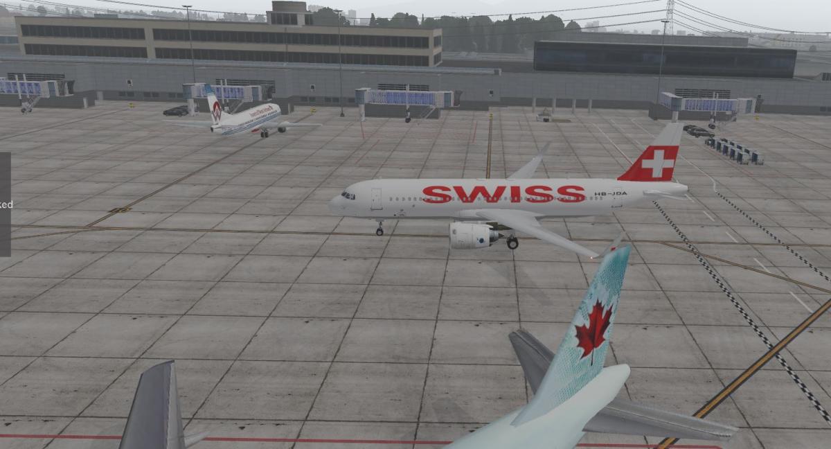 LSGG Genf airport with moving autogate jetways - Scenery Packages - X ...