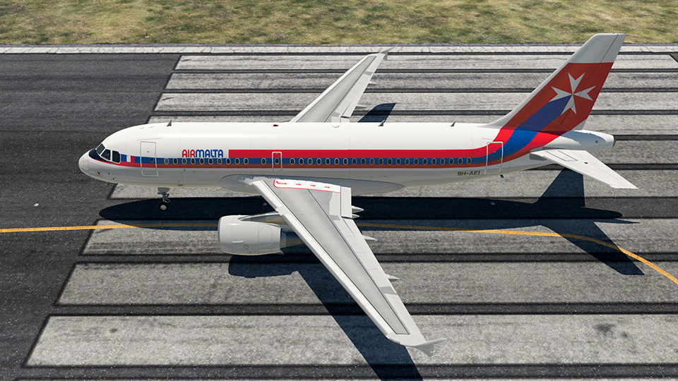 Air Malta Retro Livery 9H-AEI [Toliss A319] - Aircraft Skins - Liveries ...