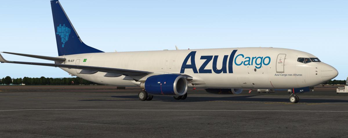 ZIBO 737-800 AZUL CARGO – PR-AJY - Aircraft Skins - Liveries - X-Plane ...