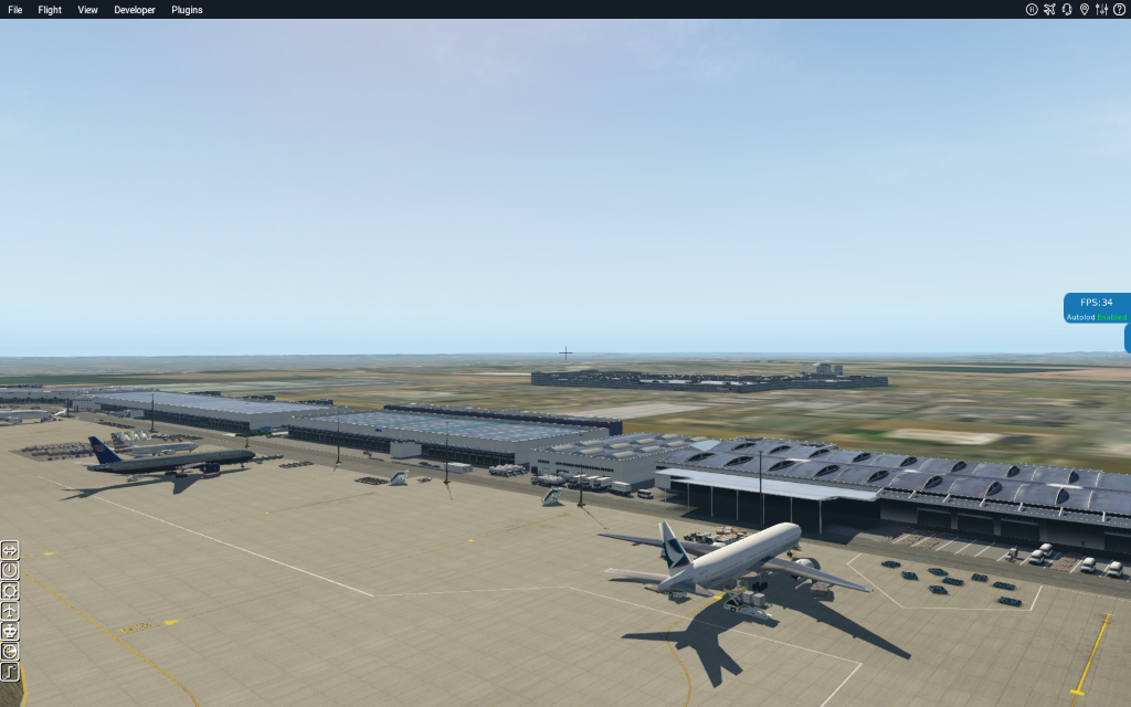 LFPG Charles De Gaulle airport Version 7 - Scenery Packages - X-Plane ...