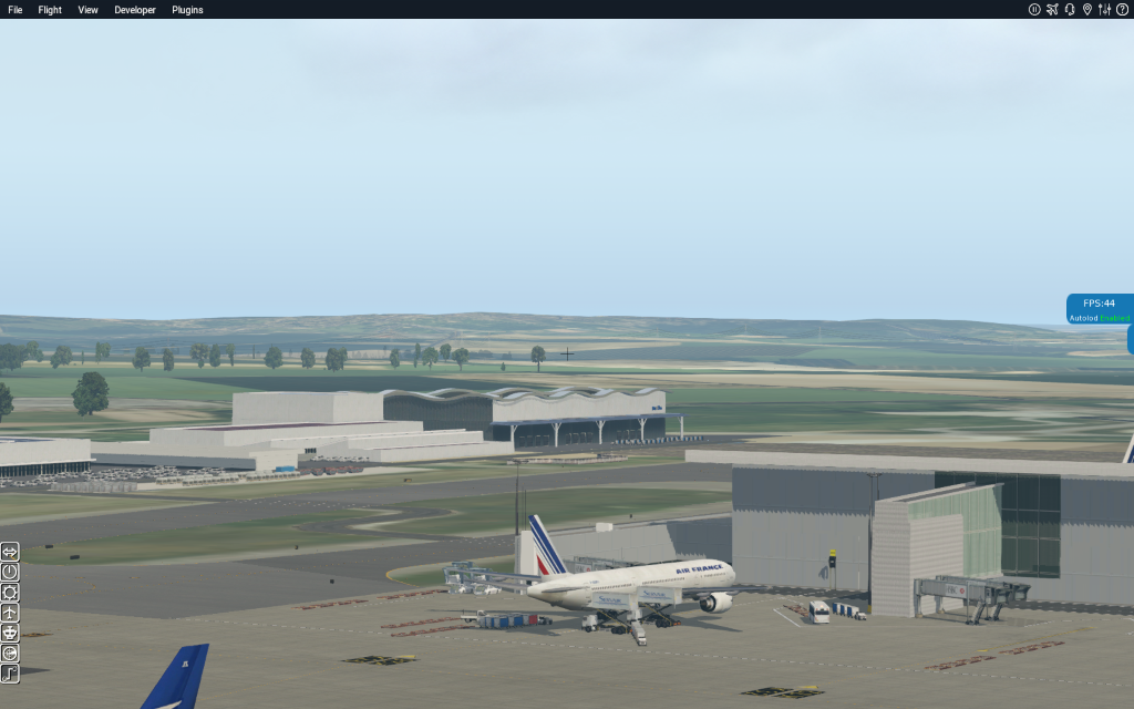 LFPG Charles De Gaulle airport Version 7 - Scenery Packages - X-Plane ...