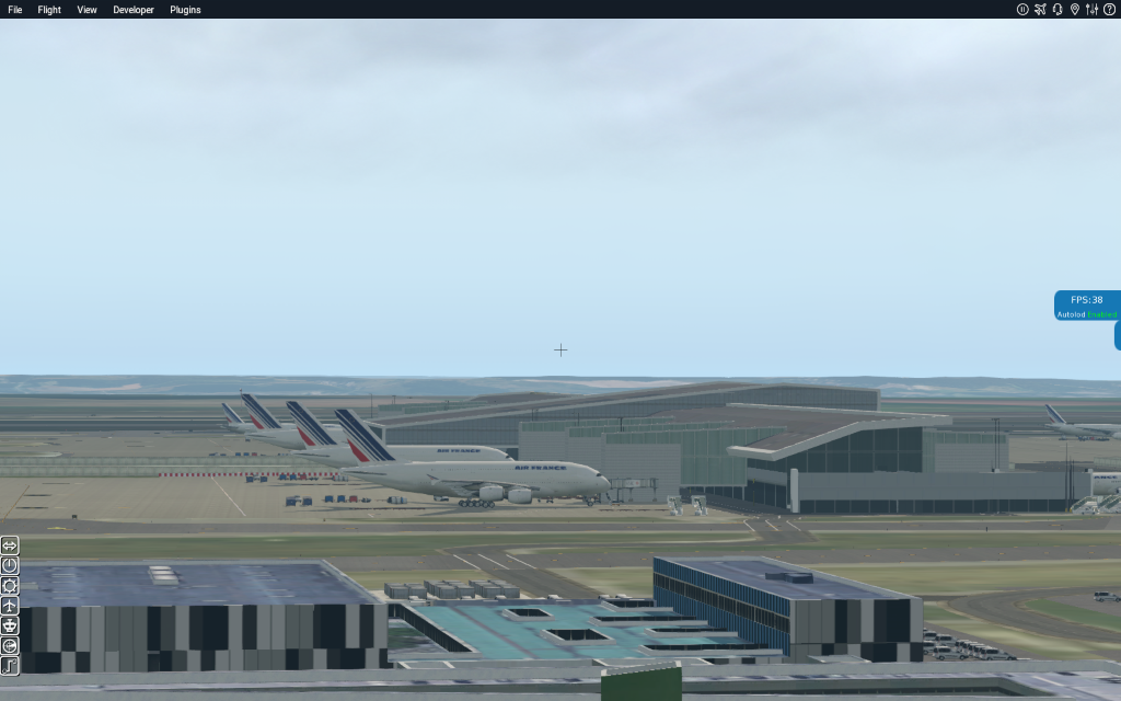 LFPG Charles De Gaulle airport Version 7 - Scenery Packages - X-Plane ...