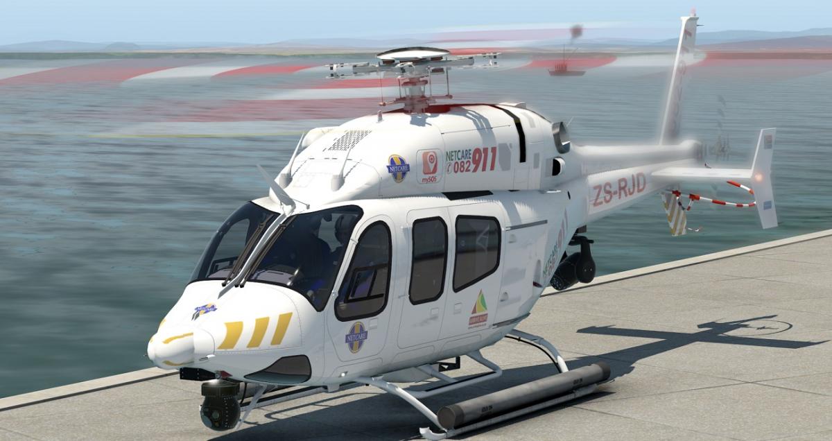 Fictional NETCARE 911 Bell 429 2.1 - Aircraft Skins - Liveries - X ...