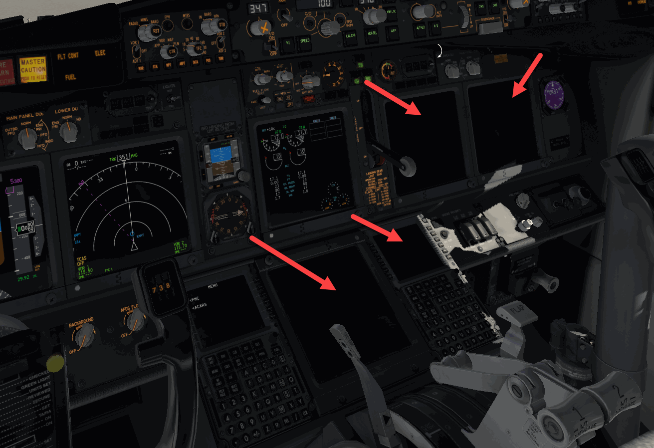 Blank Screens - ZIBO B738-800 modified - X-Plane.Org Forum