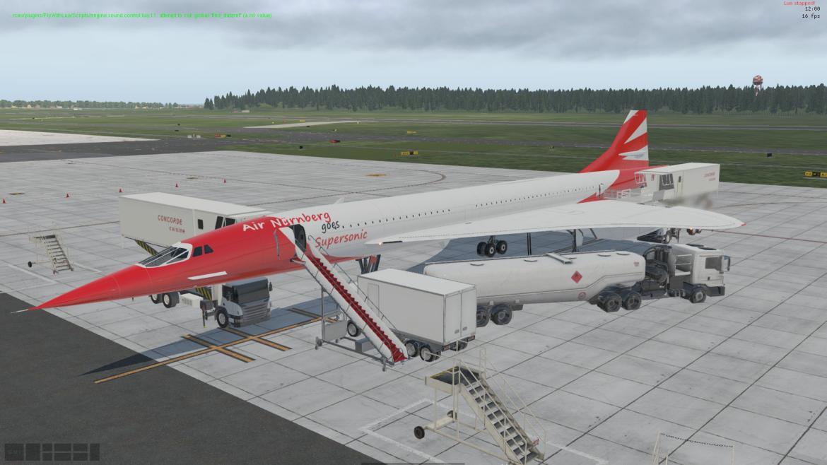FXP Concorde livery - Air Nürnberg goes Supersonic - Aircraft Skins ...