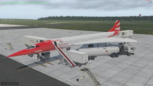 FXP Concorde livery - Air Nürnberg goes Supersonic - Aircraft Skins ...