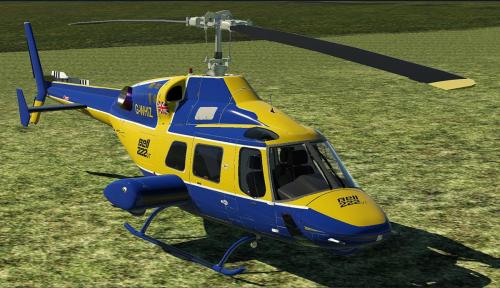 G-WHIZ Private Livery (Bell 222 UT By Cowan Simulation) - Aircraft ...