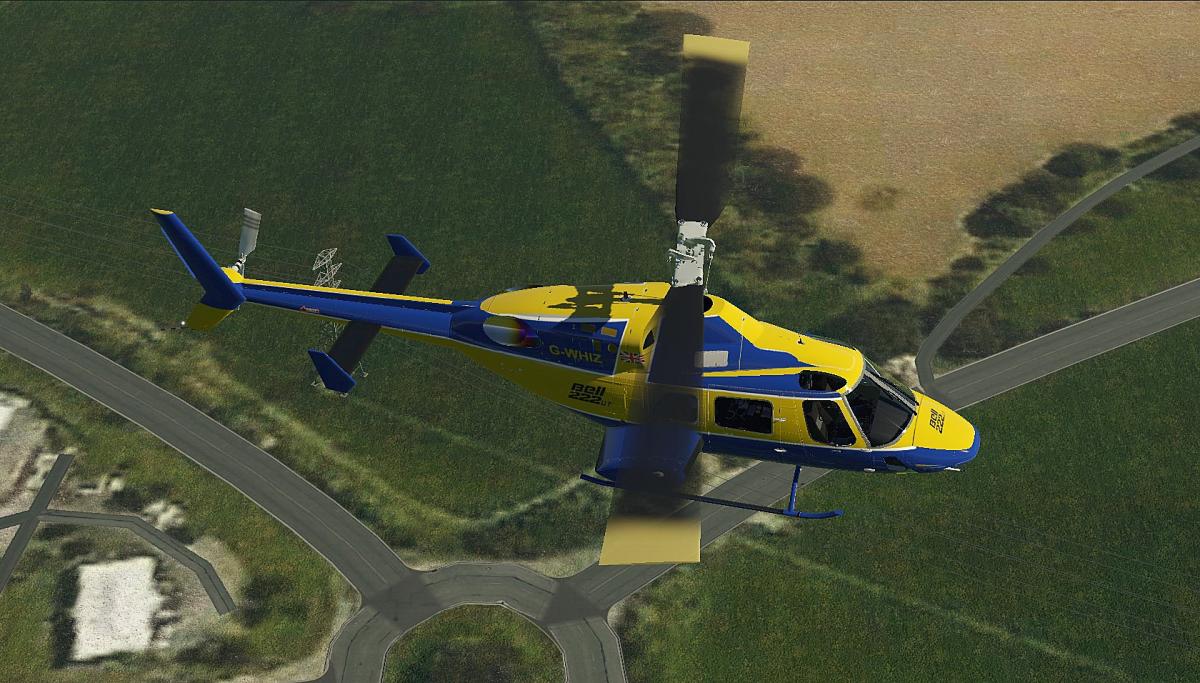 G-WHIZ Private Livery (Bell 222 UT By Cowan Simulation) - Aircraft ...