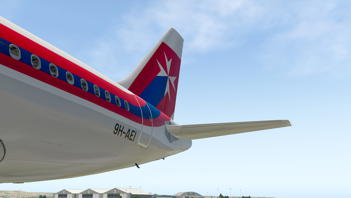 Air Malta Retro Livery 9H-AEI [Toliss A319] - Aircraft Skins - Liveries ...