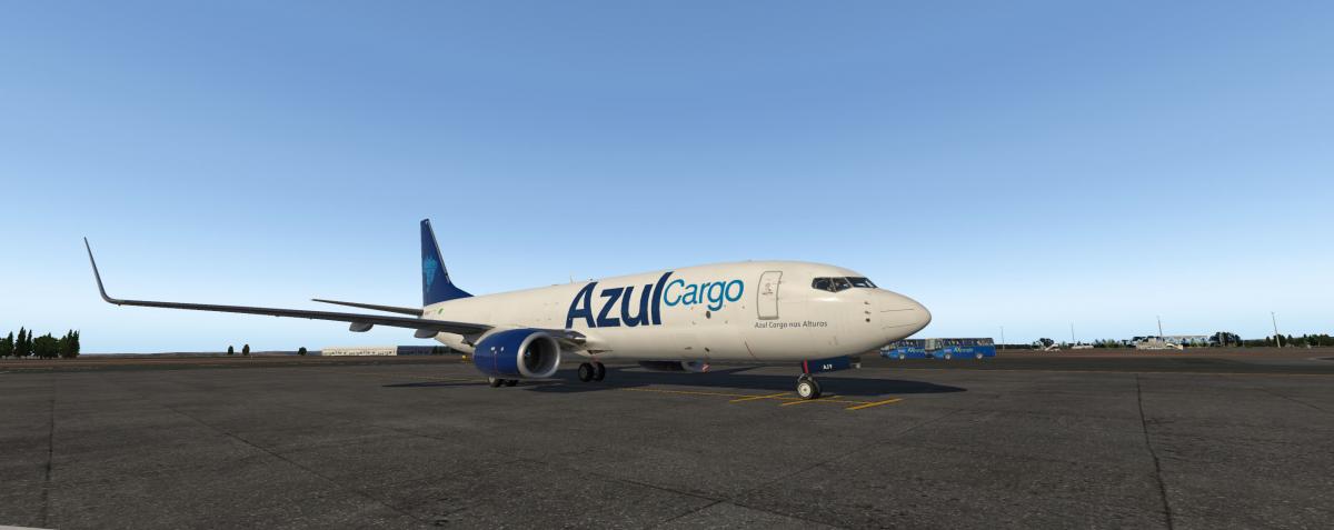 ZIBO 737-800 AZUL CARGO – PR-AJY - Aircraft Skins - Liveries - X-Plane ...