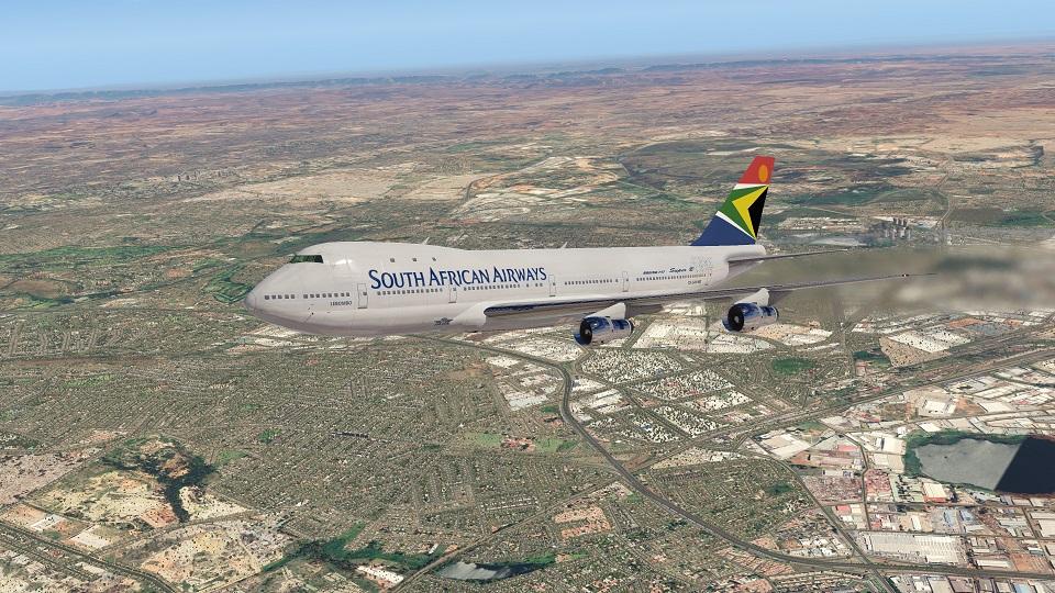 B747-100 JT9D XP11 SAA South African Airways Livery - Aircraft Skins ...