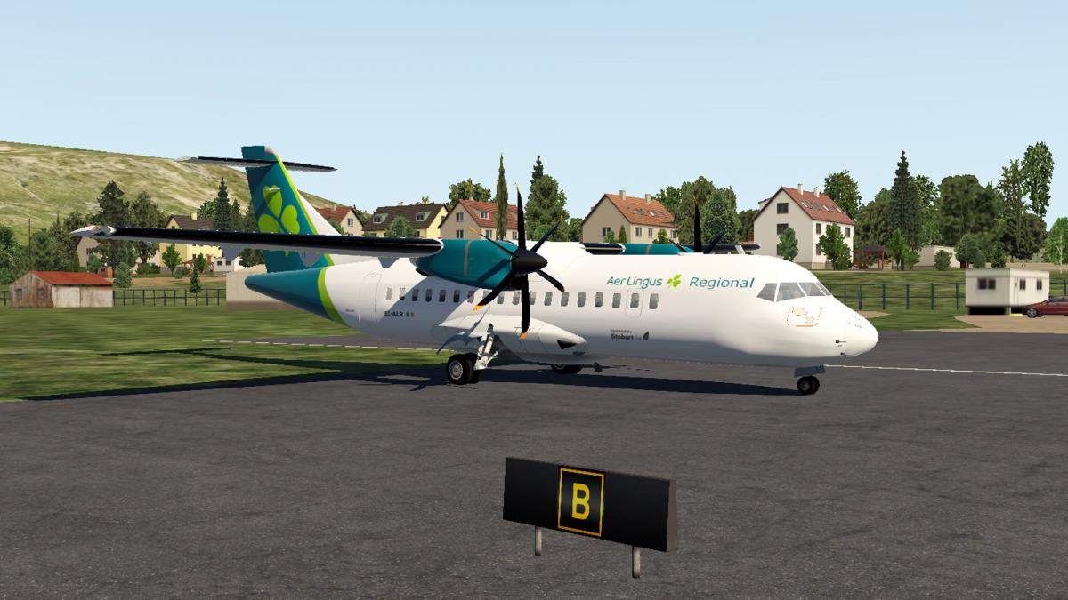 Aer Lingus ATR 42 new livery - Aircraft Skins - Liveries - X-Plane.Org ...