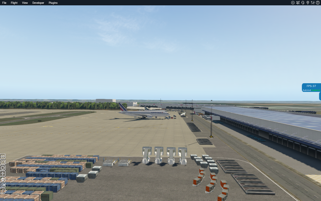 LFPG Charles De Gaulle airport Version 7 - Scenery Packages - X-Plane ...