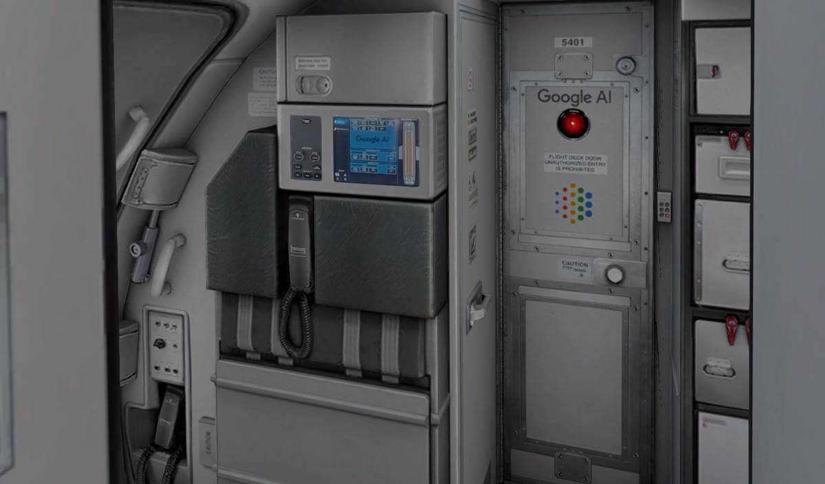Zibo B737-800 Google AI - Aircraft Skins - Liveries - X-Plane.Org Forum