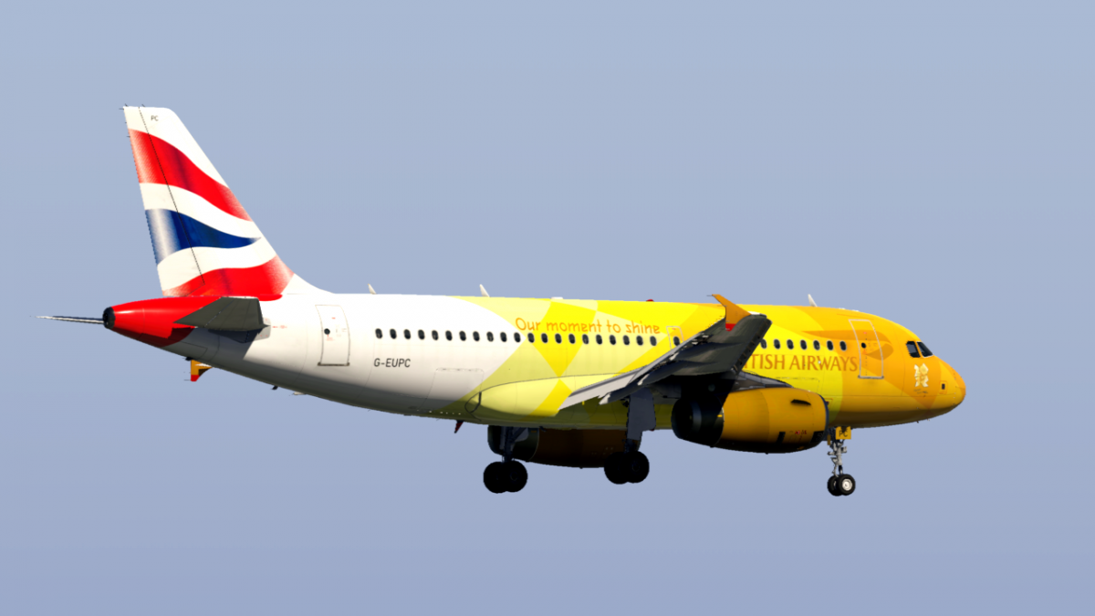 British Airways Firefly - IAE Engine Mod - Aircraft Skins - Liveries ...